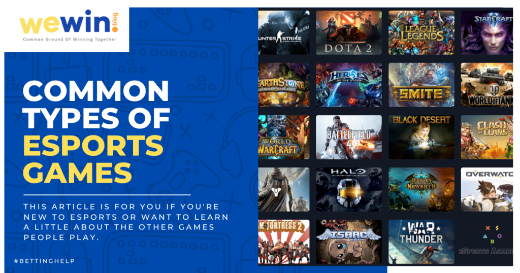 How Many Types Of eSports Are Out There?