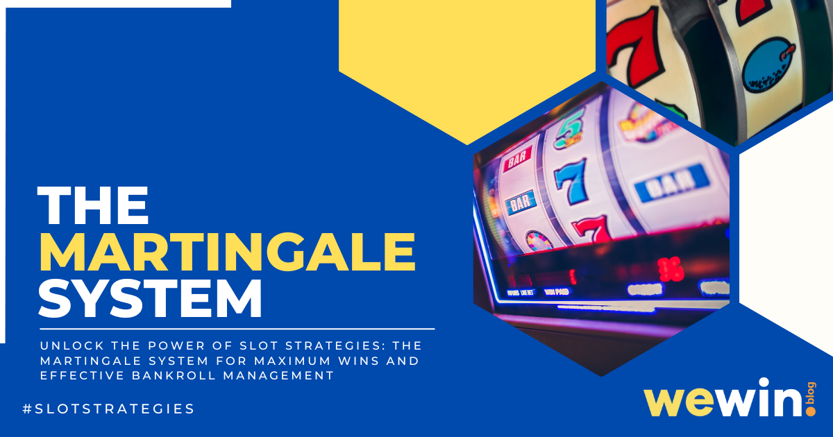 [Slot Strategies] The Martingale System